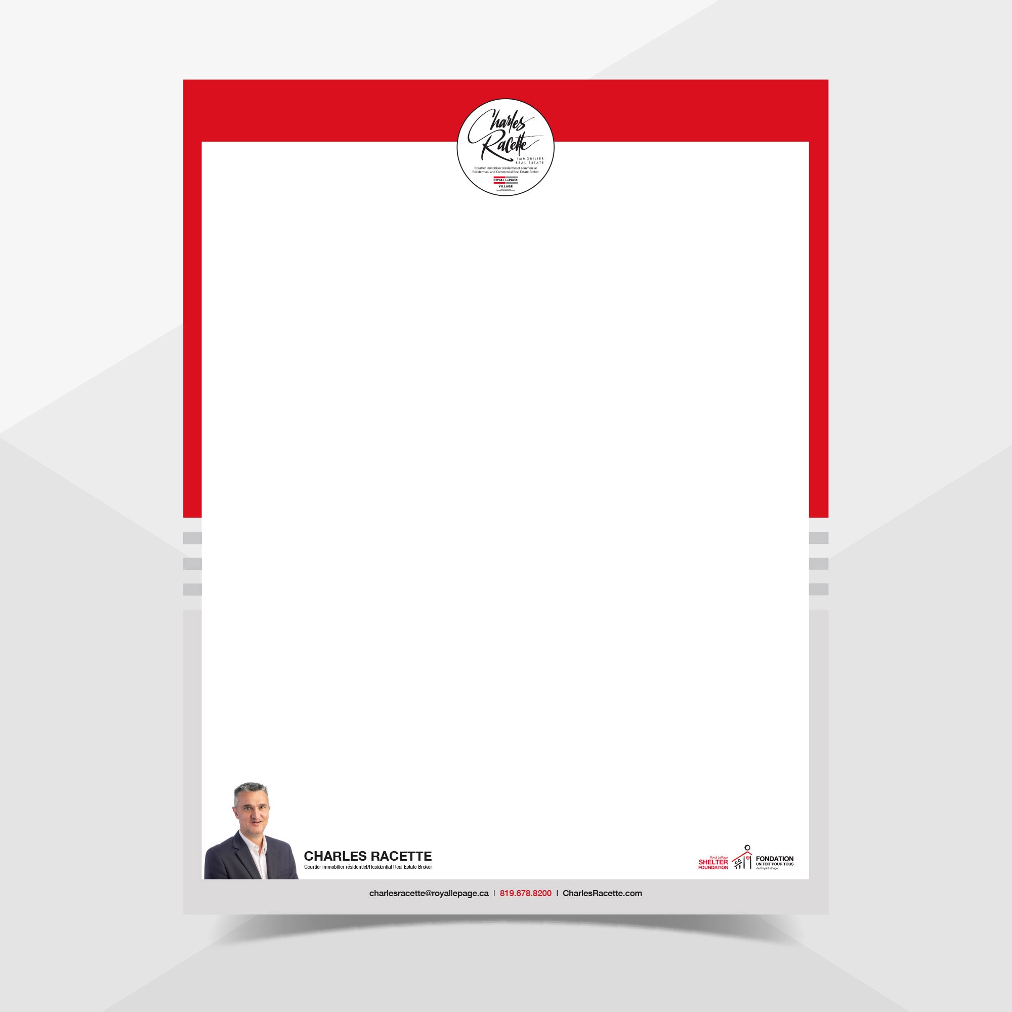 Full Colour Letterhead | Montreal Print Shop